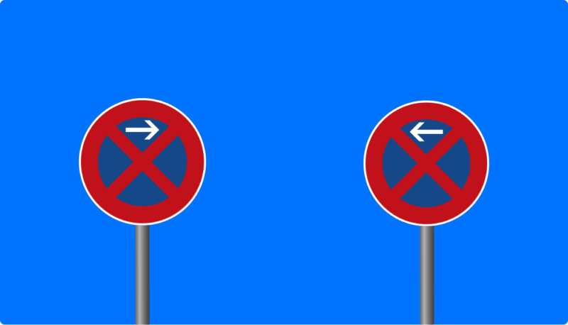Was bedeutet ein absolutes Haltverbot mit und ohne Pfeil? – stvo2Go