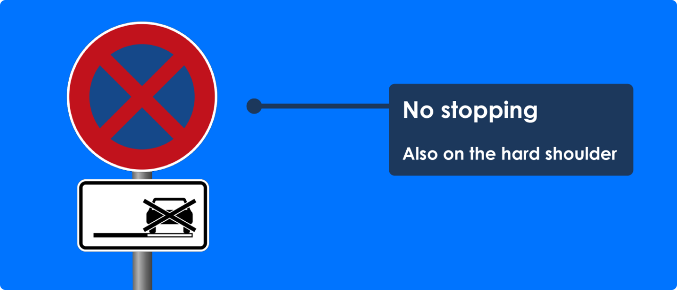 No Stopping With Additional Signs In Germany Explained – stvo2Go