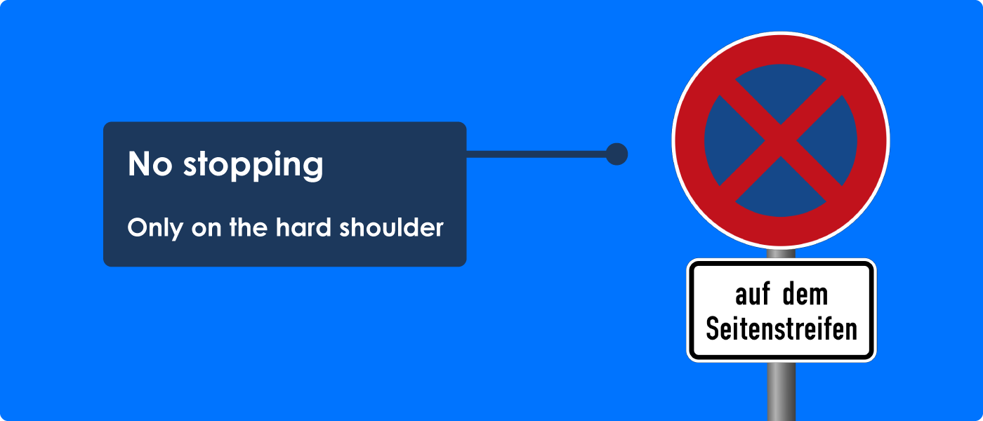 No Stopping With Additional Signs In Germany Explained – stvo2Go