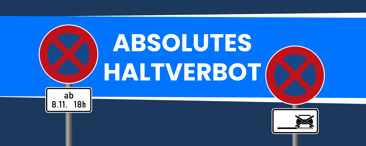 Absolutes Haltverbot: Zeichen 283 mit Zusatzzeichen erklärt – stvo2Go