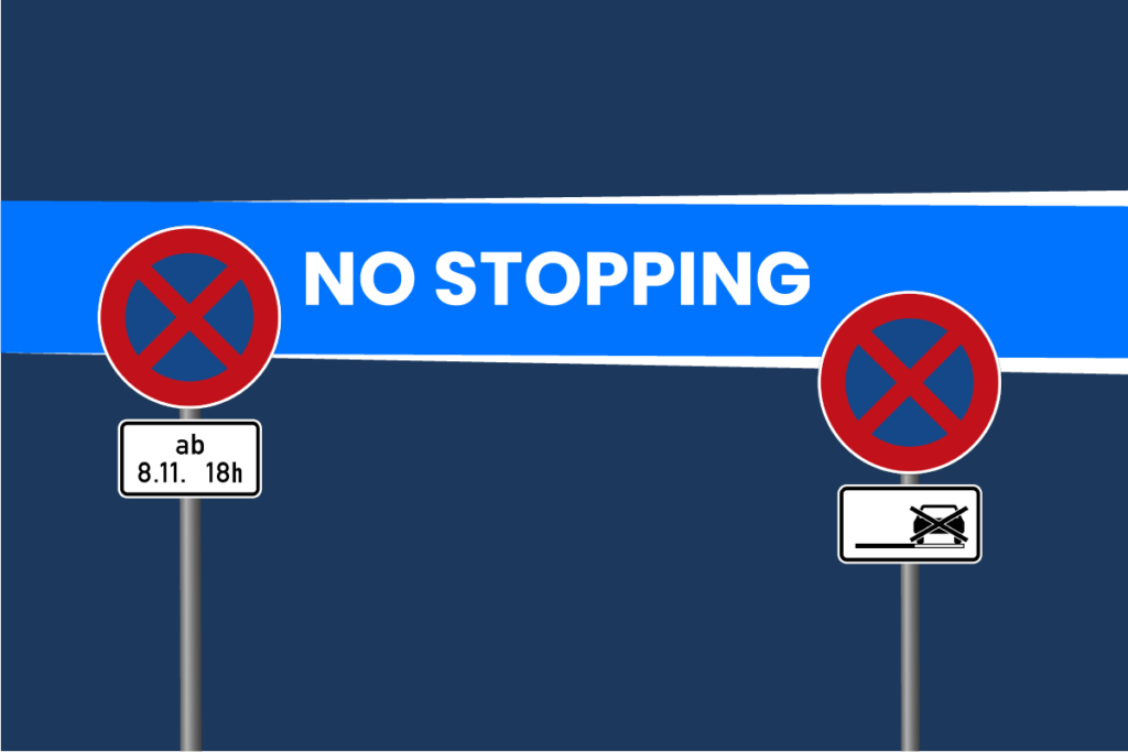 No Stopping With Additional Signs In Germany Explained – stvo2Go
