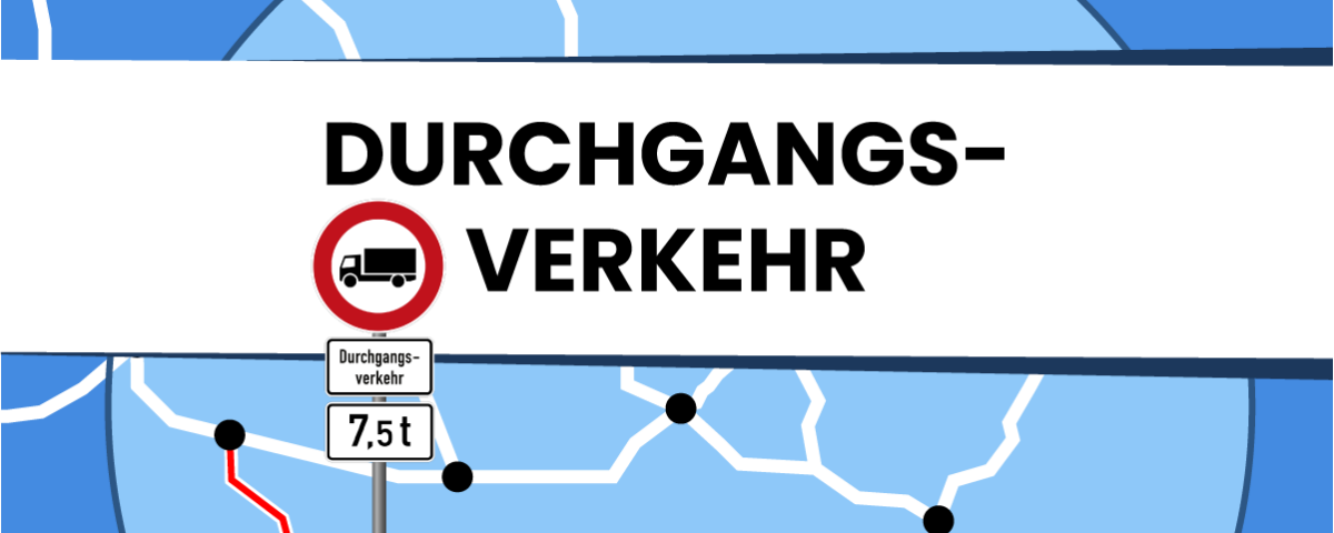 Durchgangsverkehr: Bedeutung & Zusatzzeichen erklärt – stvo2Go