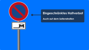 Eingeschränktes Halteverbot: Was bedeutet Zeichen 286?