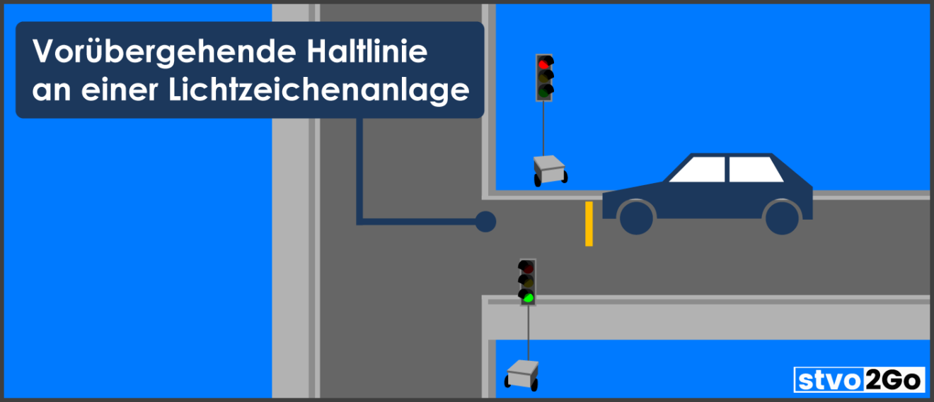 Gelbe Fahrbahnmarkierung nach StVO: Bedeutung erklärt – stvo2Go