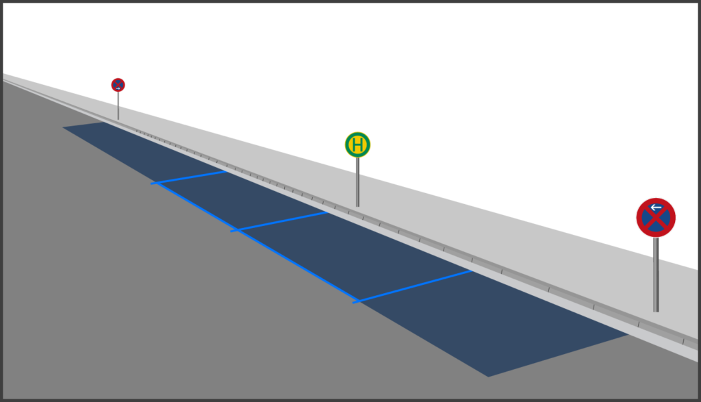 Was bedeutet ein absolutes Haltverbot mit Pfeil? – stvo2Go