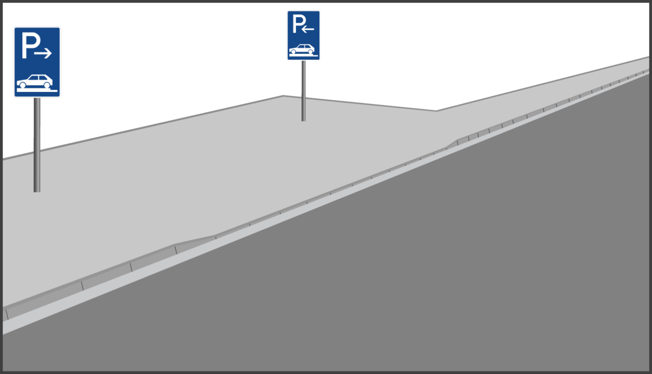 Zeichen 315: Vorgeschriebene Aufstellungsarten im Überblick – stvo2Go