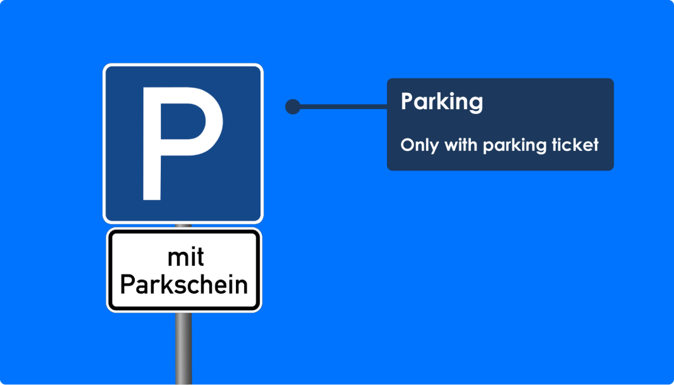 Parking Signs In Germany Explained [+Additional Traffic Signs] – stvo2Go