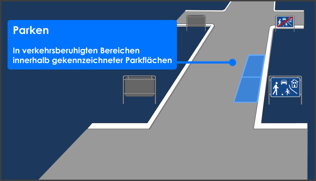 Parken In Verkehrsberuhigter Zone