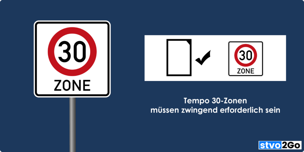 Tempo 30-Zone: Alle Voraussetzungen im Überblick – stvo2Go