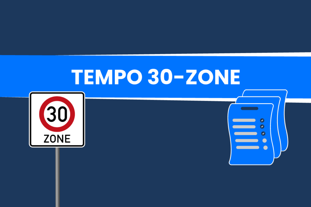 Tempo 30-Zone: Alle Voraussetzungen im Überblick – stvo2Go