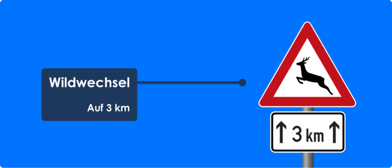 Gefahrzeichen Wildwechsel aufstellen: Diese 7 Punkte musst du beachten ...