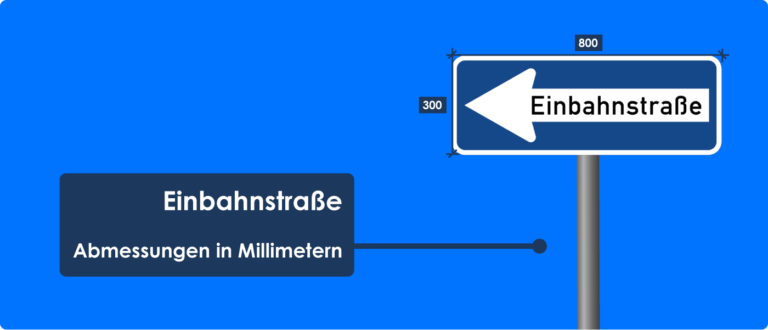 Welche Größe müssen Verkehrszeichen aufweisen? – stvo2Go
