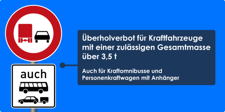 Verkehrszeichen 277 Pkw Mit Anhãnger