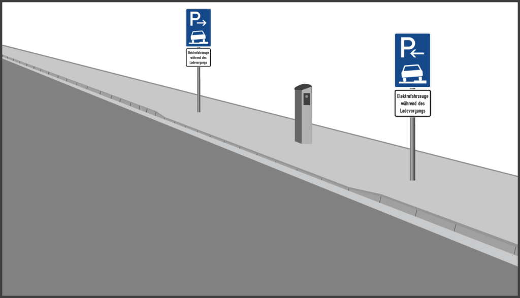 Zeichen 315: Parken auf Gehwegen mit Zusatzzeichen – stvo2Go